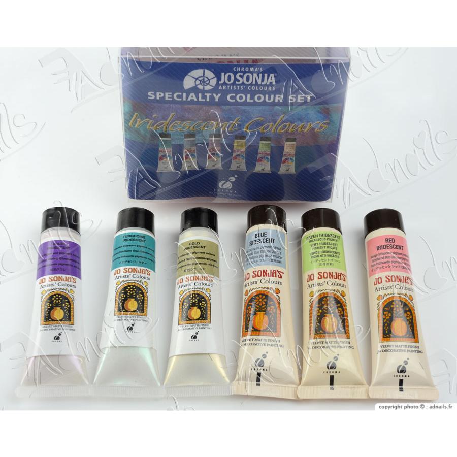 Coffret iridescent colours Jo SONJA Coffret iridescent colours Jo SONJA
